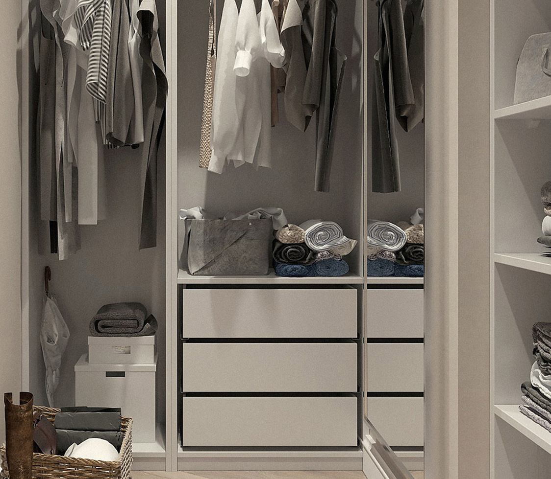 A Built-In Closet System for Busy Professionals - Closet & Beyond